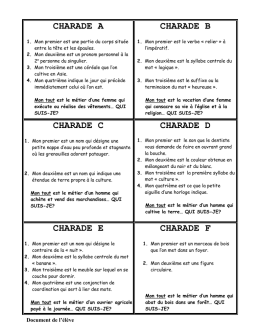 CHARADE A