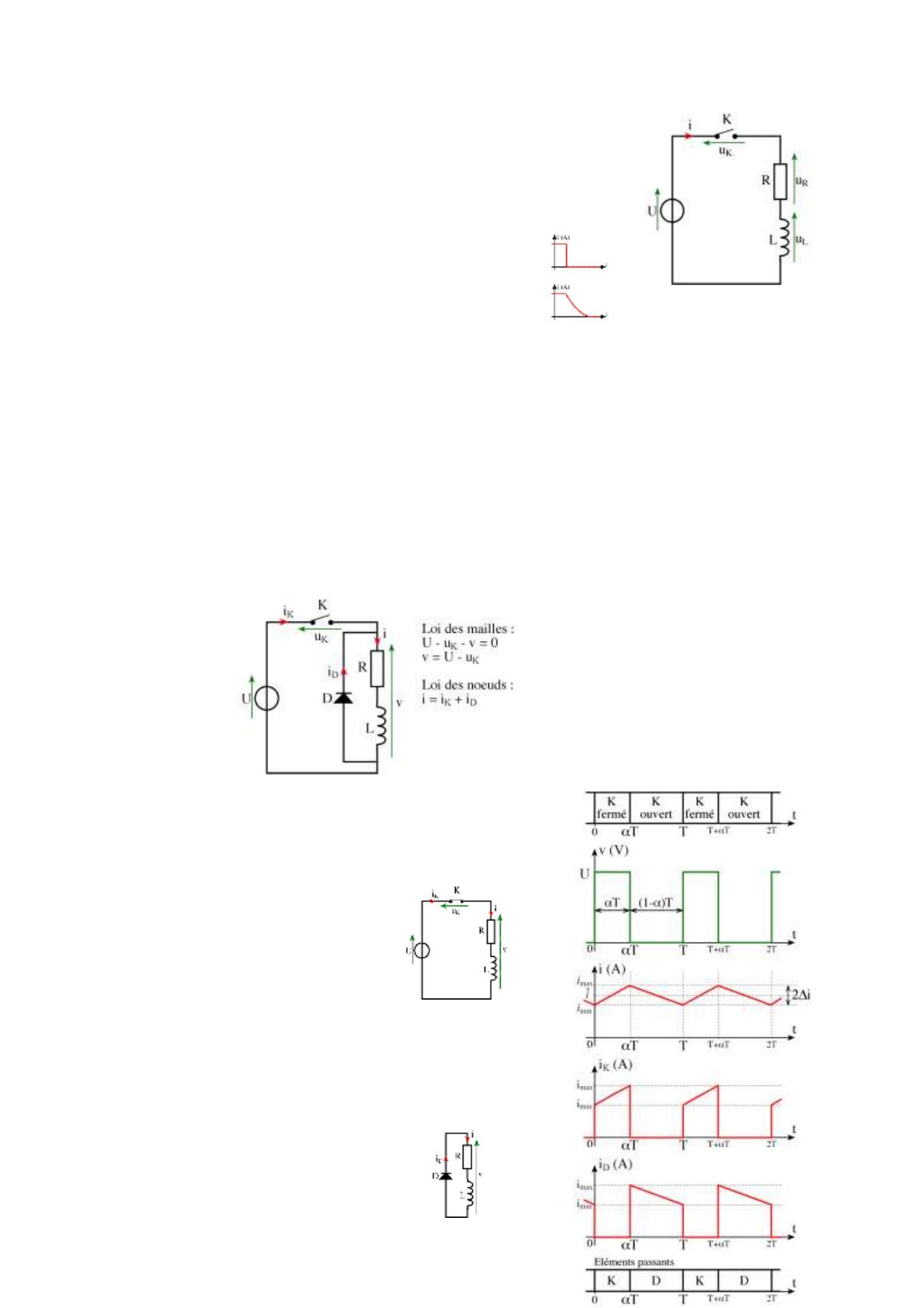 Hacheur Série : Cours d'Électronique de Puissance