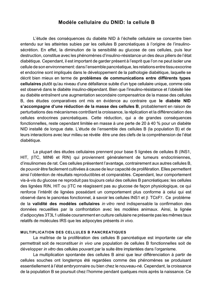 la cellule B - exobiologie.info