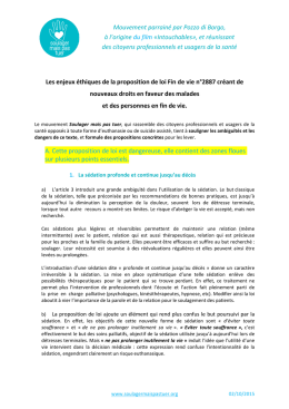 Protocole d`utilisation du Midazolam hypnovel en sédation pour