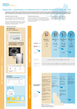 Livret IRIS : Diagnostic, classification et traitement de la maladie