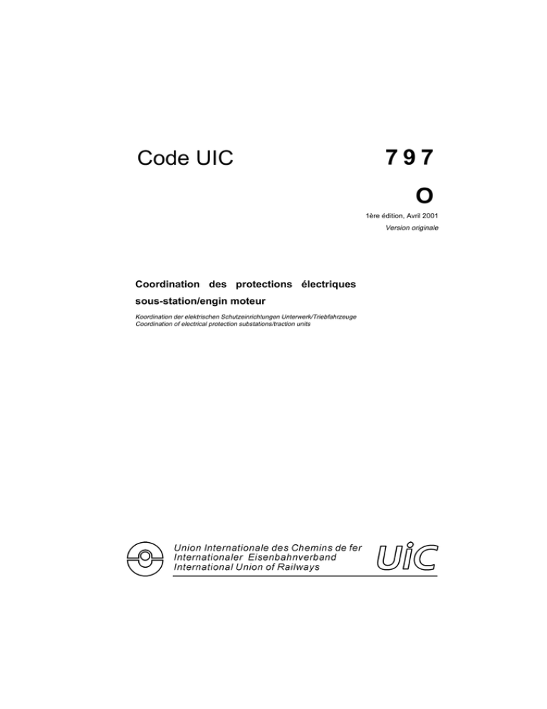 Code UIC Code UIC