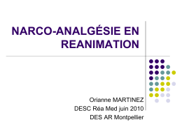 Protocole d`utilisation du Midazolam hypnovel en sédation pour
