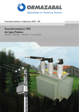 Télécharger la fiche technique du transformateur Trihal