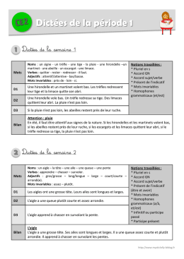Fichier complet enseignant – Dictées CM1-CM2