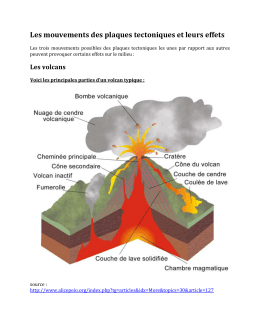 L`Activité interne de la Terre