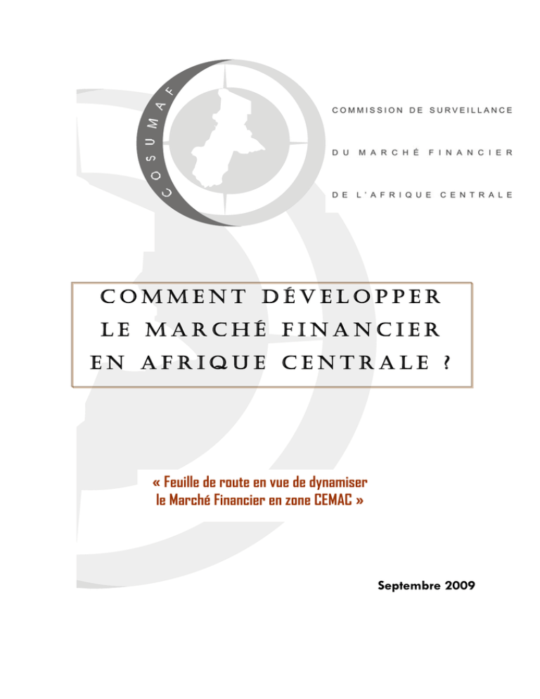How To Develop Financial Market In CEMAC