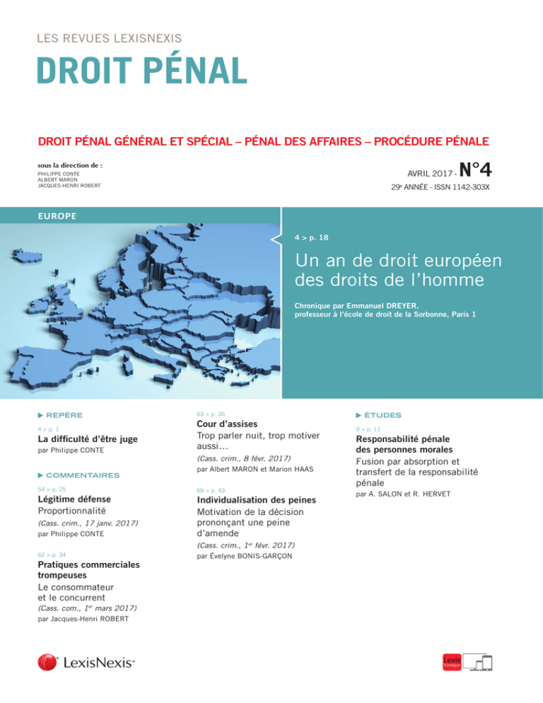 Droit P nal LexisNexis