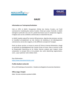 organigramme centrale nationale e.leclerc